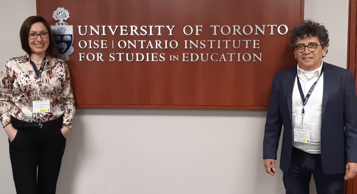 Prof. Vinício de Macedo Santos e a Profa. Ana Paula Duboc participaram ...